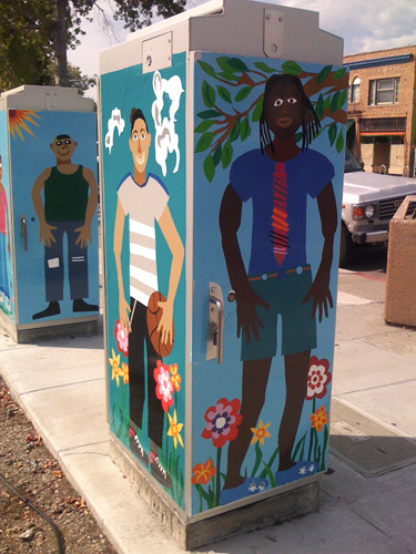 Temescal, Telegraph & Traffic Boxes | Oaktown Art | Oakland Art, Public ...